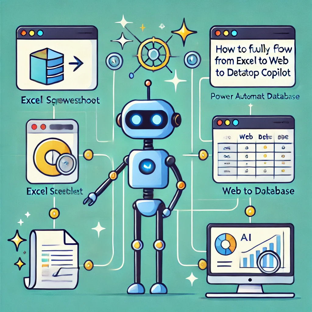 Power Automate DesktopのCopilotでExcel→Web→DB連携フローを完全自動生成する方法 | 【RPA入門 ...
